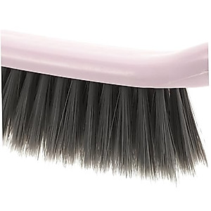 MOLUCKFU 1 Set Mini Dustpan Brush Straw Broom Table Brooms Dustpan Broom and Dustpan Desktop Brooms and Desktop Dust Pan Mini Dust Pan Garbage Desk Cleaning Dustpan Small Dustpan Pp Pink