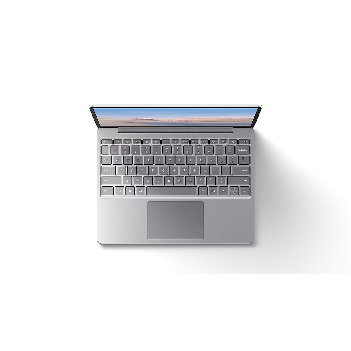 Microsoft Surface Laptop Go 12.4" Touchscreen, Intel Core i5-1035G1, 8GB RAM, 256GB SSD, Integrated Intel UHD Graphics, Windows 10 Home in S Mode, Platinum, 21D-00001 (Renewed)