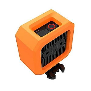 CoyKtonty Orange Floaty Case for GoPro Hero 11 Black Mini Camera Accessories Diving Floating Protective Cover for GoPro 11Black Mini Case