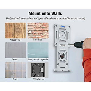 ElecGear PS5 Magnetic Wall Mount, Metallic Mount for Playstation 5 Ultra HD and Digital Edition, Pulse 3D Gaming Headset Hook, Magnets and Built-in Level Design fits Left or Right Beside TV