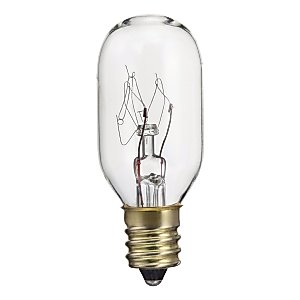 Philips 416123 Clear Appliance 15-Watt T7 Candelabra Base Light Bulb