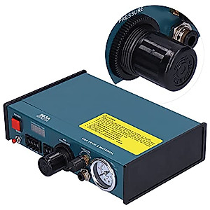 SemiAutomatic Glue Dispenser Machine Digital Display Liquid Adhesive Dispenser Semi Auto/Manual Operations(AC110V US Plug)