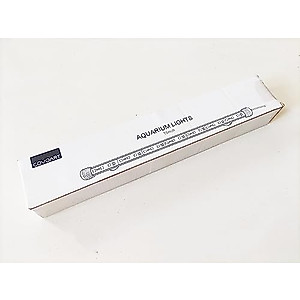 COVOART LED Aquarium Light, 15 inches Fish Tank Light RGB Color Underwater Light Submersible Crystal Glass Lights, 21 LED Beads, Brightness Adjustable Memory Function