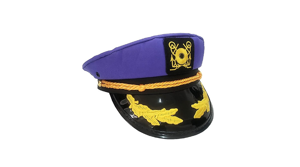 Adjustable 5-Pack Captain Hats for Yacht Rock Parties