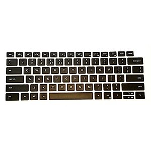 US Layout Keyboard Protector Cover Skin Compatible with Dell Inspiron 16 Plus 7620, Latitude 3420, inspiron 16-5625/16-5620/14-7420/14-7425/14-5425(Black)