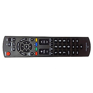 New N2QAYB000485 Replaced Remote fit for PANASONIC TV TC-P50U2 TC-P50X2 TC-P54S2 TC-P58S2 TC-P65S2 TH-32LRU20 TH-37LRU20 TH-42LRU20 TC-42PX34 TH-32LRH30U TH-32LRU30 TH-42LRU50 TH-37LRU50