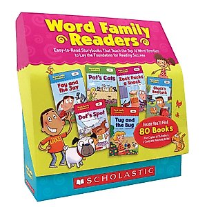 Scholastic Word Family Readers Set (9780545231480)