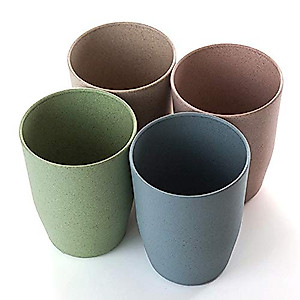 SoundsBeauty Toothbrush Cup, Travel Home Plastic Toothbrush Holder Mug Gargle Washing Cup Bathroom Accessory Green