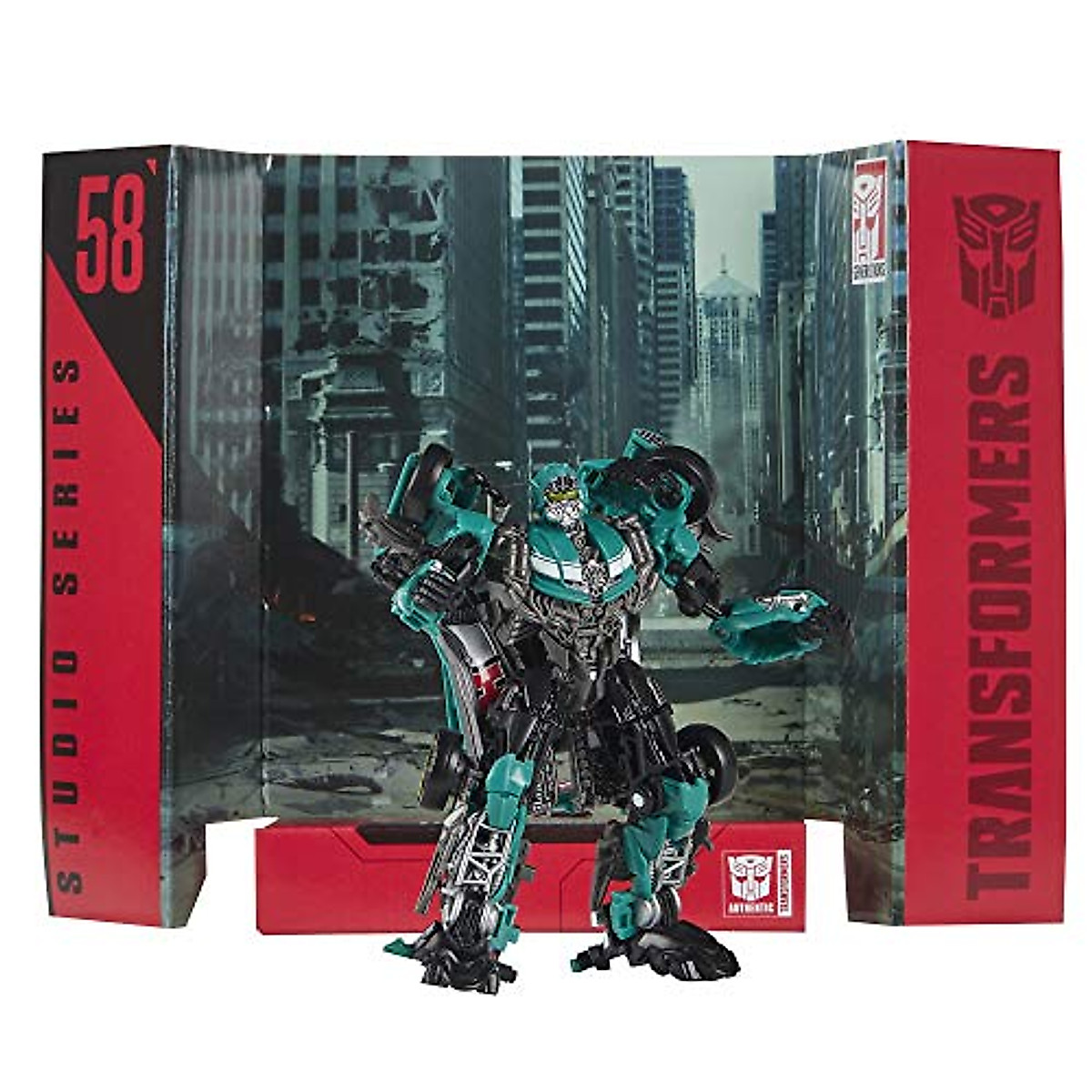 Transformers Toys Studio Series 58 Deluxe Class Dark of The Moon Movie Roadbuster Action Figure – Adults and Kids Ages 8 and Up, 4.5-inch