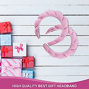 Spa Headband for Women - Sponge Spa Headband for Washing Face - Skin Care Headbands - Terry Towel Cloth Hair Band for Skincare - Puffy Spa Headband - Skincare - Hair Accessories - Makeup Removal