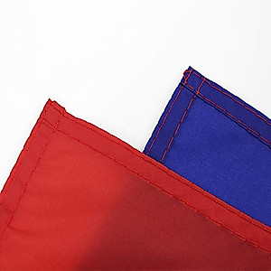 ANJOR Dominican Republic Flag 3x5Fts - Dominican Flags With Brass Grommets 3 X 5 Ft