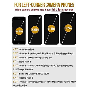 OneTigris Tactical Vest Phone Holder, Universal Chest Cell Phone Board Plate Carrier Phone Mount for Screen Size 4.7"-6.7"