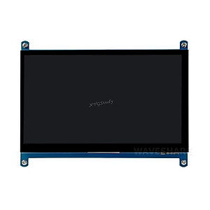 7inch HDMI LCD (C), HDMI Interface Raspbian LCD 1024 * 600 Capacitive Touch Screen Display Mini PC Supports Raspberry Pi 4 3 2 Model B B+ A+ & BeagleBone Black & Banana Pi/Pro @XYGStudy