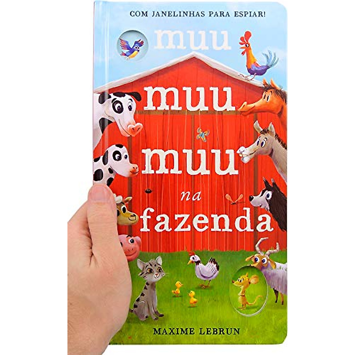 Muu Muu Muu na Fazenda - com janelinhas para espiar (Em Portugues do Brasil)