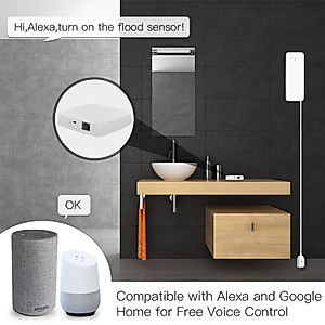 MOES Tuya ZigBee Hub/Wired Gateway, 2.4GHz WiFi Smart Home Bridge Remote Controller, Work with Tuya ZigBee Smart Device, White