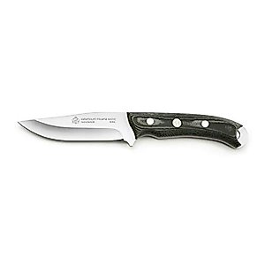 PUMA IP Catamount Micarta Spanish Made Hunting Knife with Leather Sheath