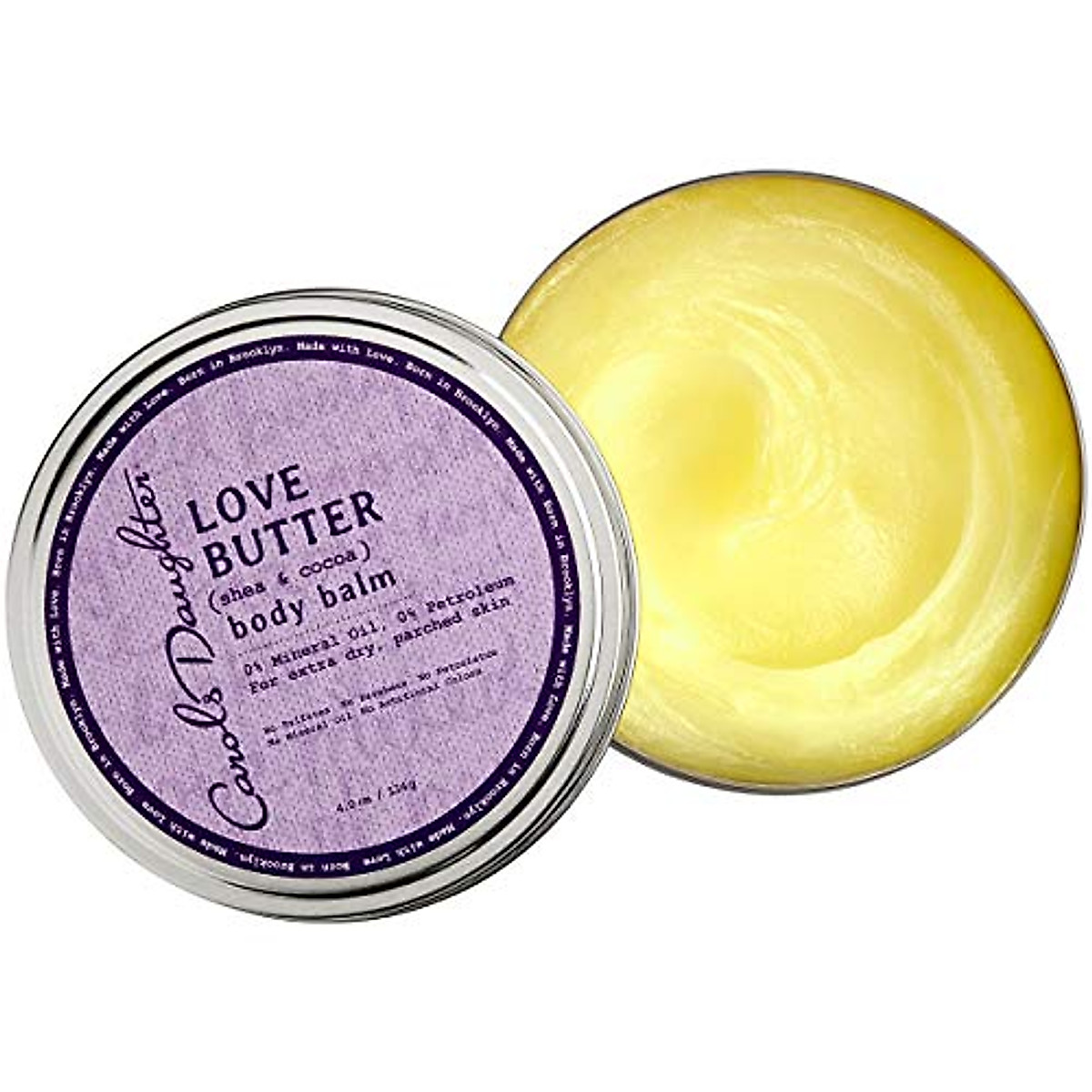 Carol’s Daughter Nourishing Love Butter Body Balm with Shea Butter and Cocoa Butter for Extra Dry Parched Skin and No Parabens, 4 oz