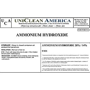 Ammonium Hydroxide 28% (128 FL OZ / 1 GLN)