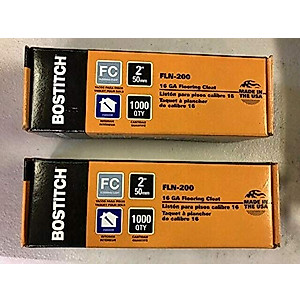 2 PACK BOSTITCH FLN-200 2-Inch Flooring L-Nail, 1000-Per Box
