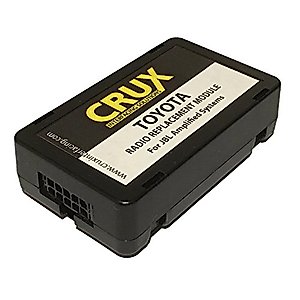 CRUX SOHTL-20 Radio Replacement Interface for Select Toyota/Lexus Vehicles with JBL System , Black