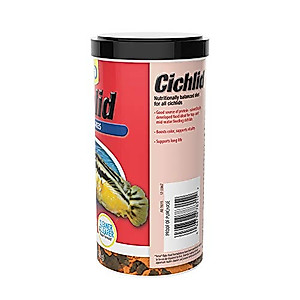 Tetra Cichlid Flakes for Mid and Top Feeding, 5.65 oz.