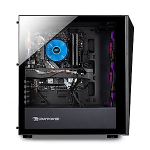 iBUYPOWER 221i Prebuilt Gaming PC - Nvidia RTX 2060 6GB, Intel i7-11700F, 16GB DDR4 Bundle with Deco Gear 25" Gaming Monitor, Gaming Mouse Pad, Gaming Microphone and 1 YR CPS Protection Pack