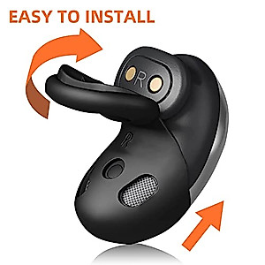 8 Pairs for Galaxy Buds Live Ear Tips Silicone Covers Replacement Earbud Tips Accessories Anti-Slip Ear Tip Compatible with Samsung Galaxy Buds Live