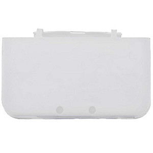 RDFJ New 3DS XL Protector Anti-Scratch Hard Case Sillicon Case Accessories for New 3DS XL (White)