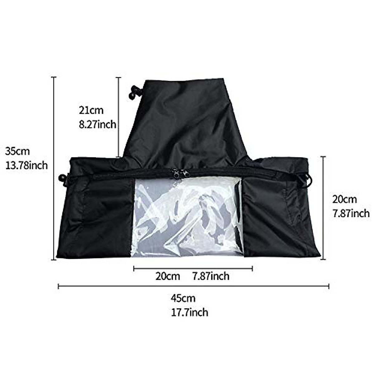 WANBY Waterproof Camera Rain Cover Professional Soft Black Camera Rain Covers for All DSLR SLR Cameras