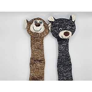 Baxter's Brothers Dog Plush Toys|Dog Stuff|Dog Squeaky Toys|Tough Dog Toys|Puppy chew Toys|Small Dog Toys|Medium Dog Toys|Chew Toys for Clean Teeth|pet Toys for Dogs|Funny Dog Toys|Pet Toys(Bear)