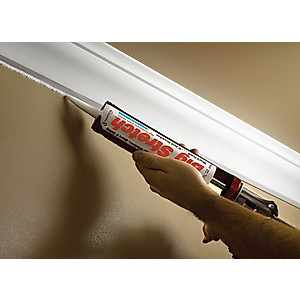 Sashco Inc 10004 6 Pack 10.5 oz. Big Stretch Acrylic Latex High Performance Caulking Sealant, Black