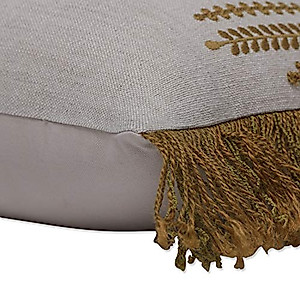 Pillow Perfect Indoor Alpine Gold Throw Pillow, 23 X 11.5 X 5, Yellow