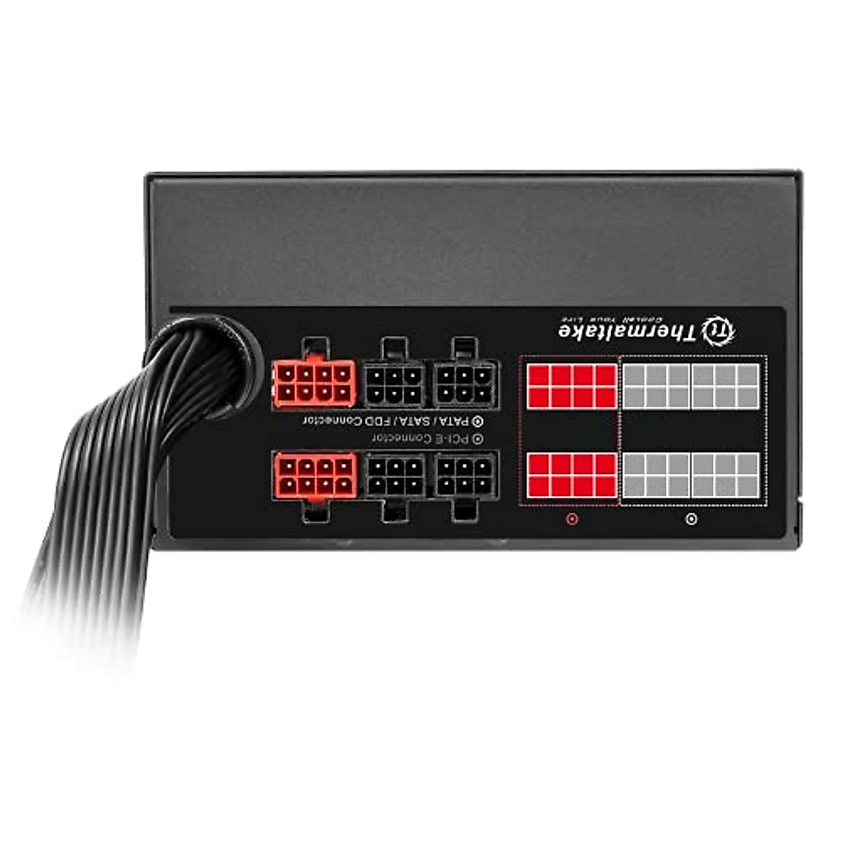 Thermaltake Toughpower 750W 80 Plus Gold Semi Modular PSU ATX 12V or EPS 12V Ultra Quiet Power Supply PS-TPD-0750MPCGUS-1