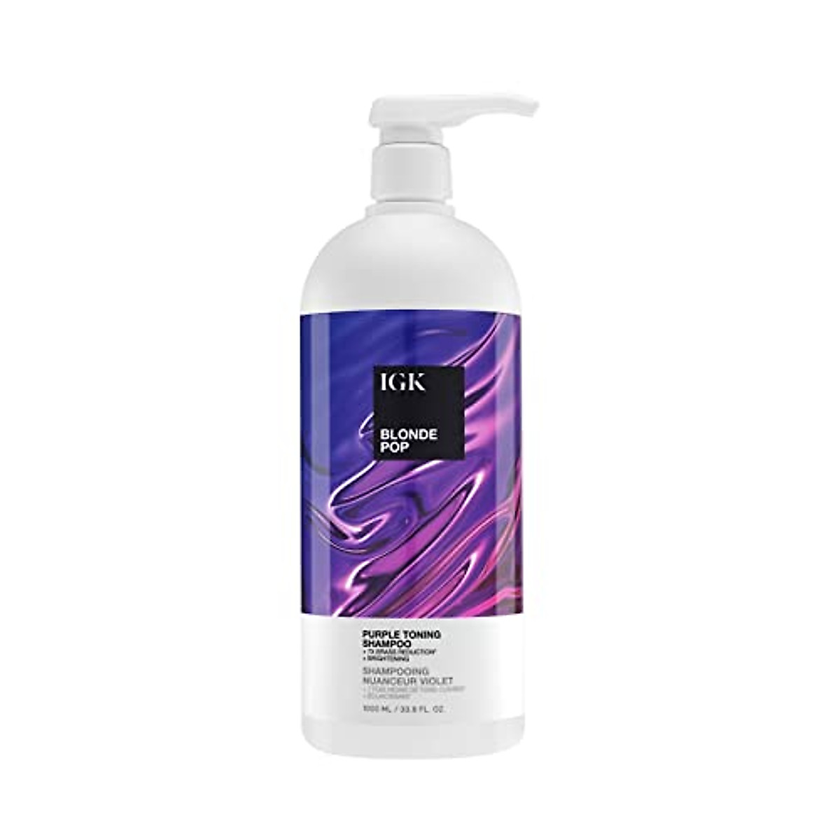 IGK Blonde Pop Shampoo Liter