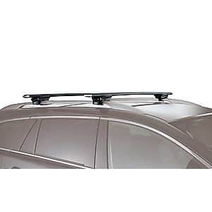INNO XS150 Aero Low Profile Base Stays for Raised Side Rails TROUGH (Set of 4) , Black