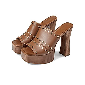 Michael Kors Jagger Platform Mule Luggage 8 M