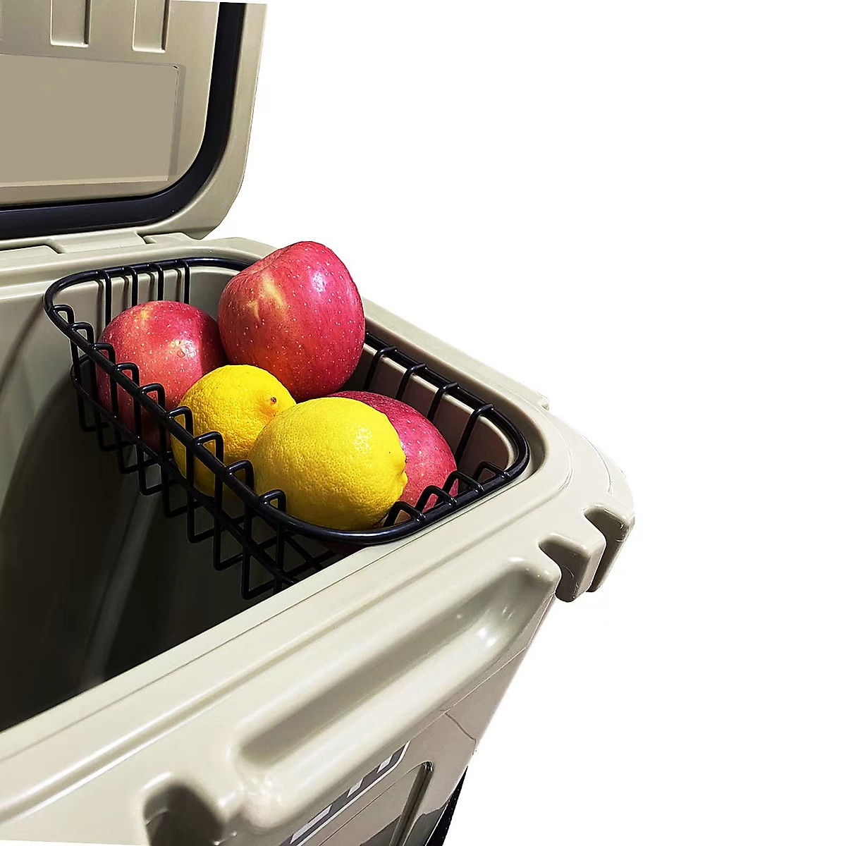 KDOWES Cooler Basket for YETI Roadie 24 and Roadie 32, Dry Goods Wire Cooler Rack Storage Will Keep Smaller Items Dry and Stay Goods High for Roadie 24 Ice Chest Good to Hold Fruit, Utensils, etc