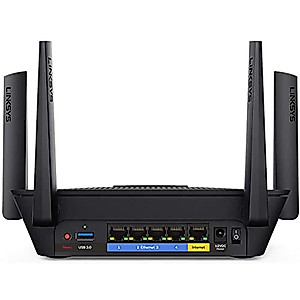 Linksys Tri-Band WiFi Router for Home (Max-Stream AC2150 MU-MIMO Fast Wireless Router)