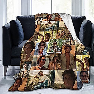 UiloveJohn B Outer Banks Super Soft Cozy Blanket Microfiber Flannel Lightweight Throw Blanket for Bed Couch Sofa Chair Living Room,Suite for All Season 60inchX50inch