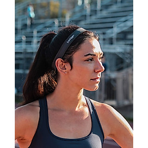 HALO Headband Sweatband Slim, 1-Inch, Black (HSBLACK-1)