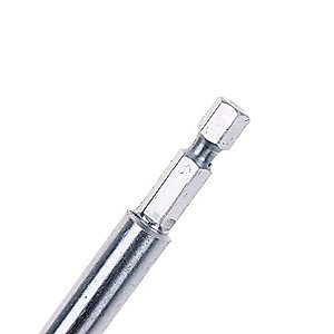 AUTOTOOLHOME 1/4 inch Hex Shank Pocket Hole Drill Bit Replacement Twist Step Drill Bit with Depth Stop Collar for Manual Pocket Hole Jig System Drill Guide Woodworking Tools Accessories
