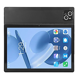 Honio 2 in 1 Tablet, 5GWIFI Support Octa Core CPU 100-240V Tablet Computer 8GB RAM 256GB ROM to Work (US Plug)