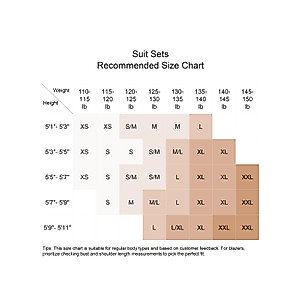 Women's 2 Piece Skirt Suit Set Business Blazer Jacket and Pencil Skirt Black