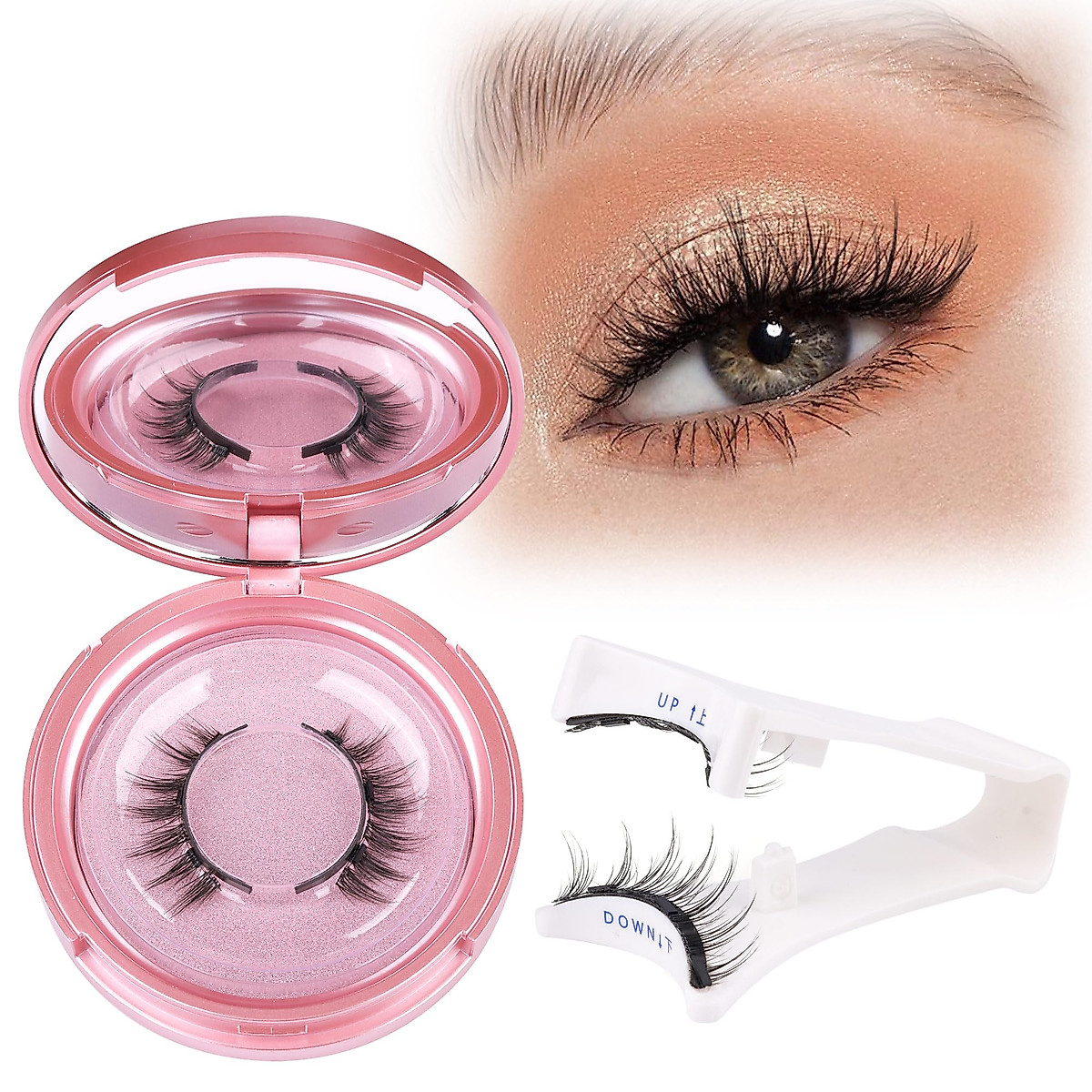 Newcally Faux Mink Lashes Pack 20 Pairs Wholesale False Eyelashes Dramatic Long Fluffy Wispy Fake Eye Lashes Bulk