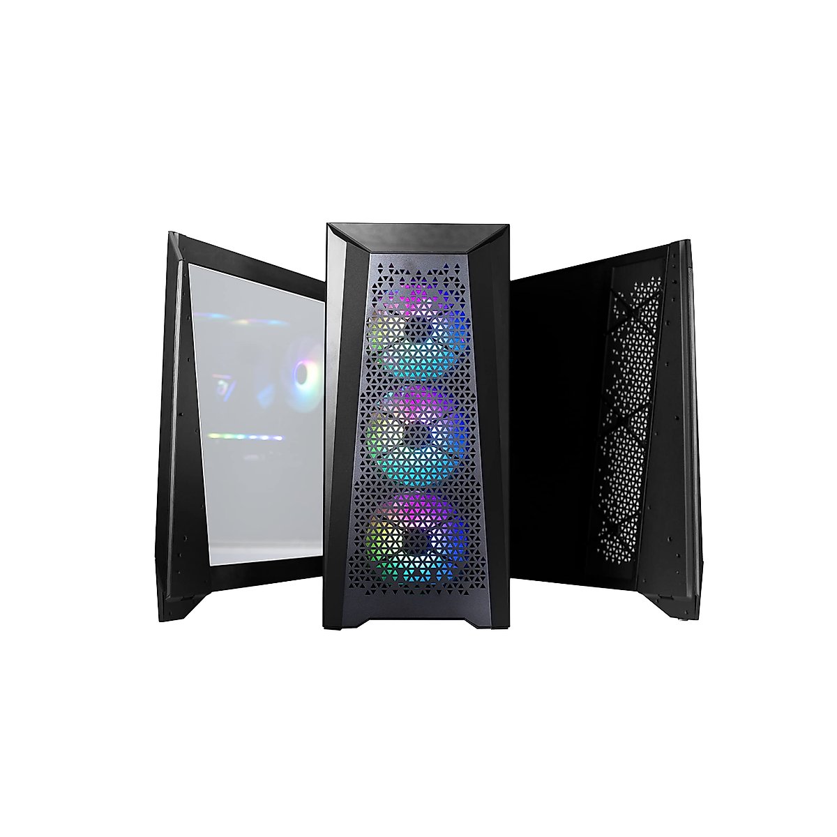 MSI Infinite RS Gaming Desktop: Intel Core i9-13900KF, RTX 4090, 32GB DDR5, 2TB M.2 NVMe, Liquid Cooling, WiFi 6E, Keyboard & Mouse, DIY Friendly, Windows 11 Pro: 13NUI-431US
