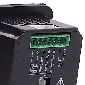 ATS Auto Transfer Switch Controller 30-300V Automatic Transfer Switch with LED Display for Power Switching Control