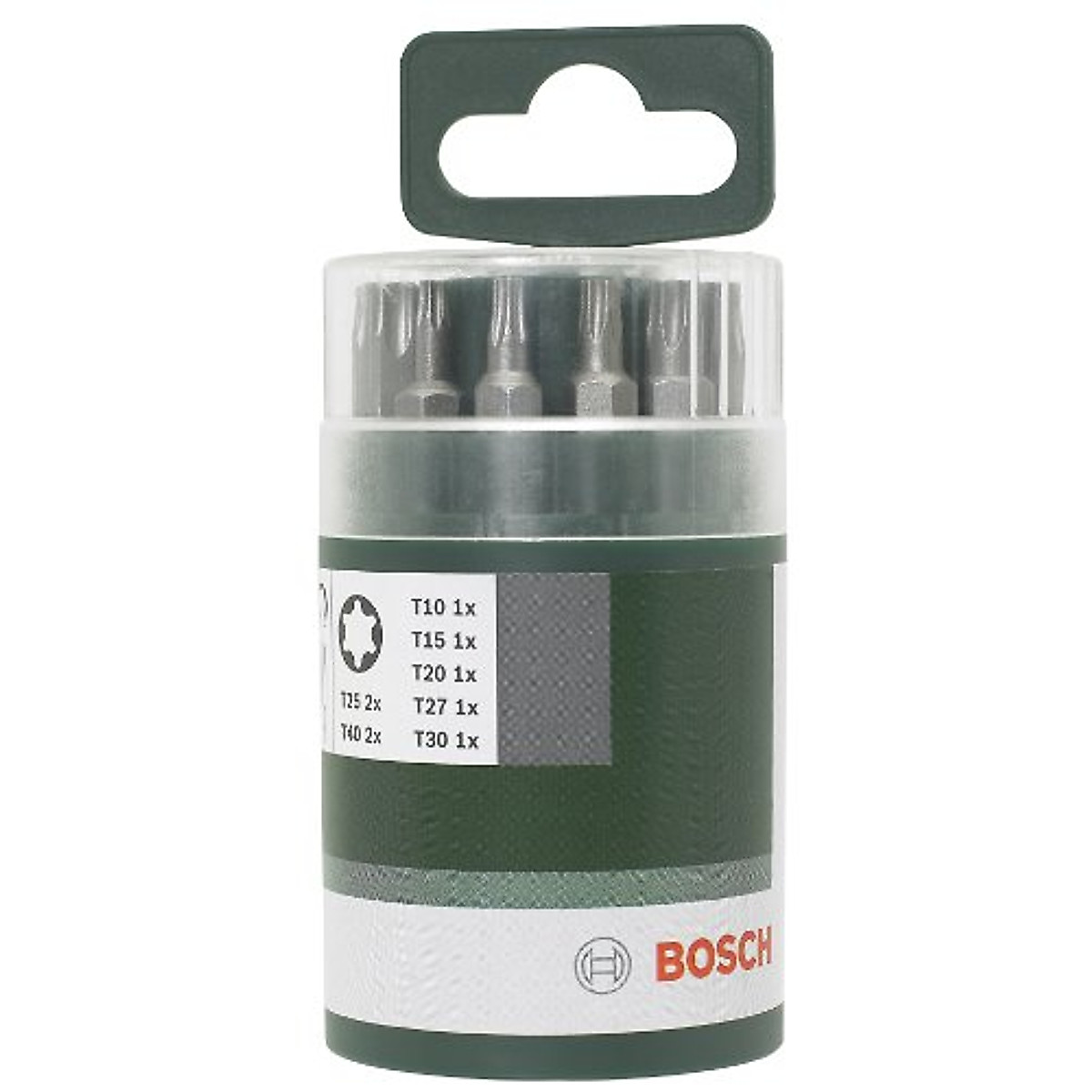 Bosch 2609255976 25mm Torx Screwdriver Bit Box including Universal Holder in Standard Quality (10 Pieces)
