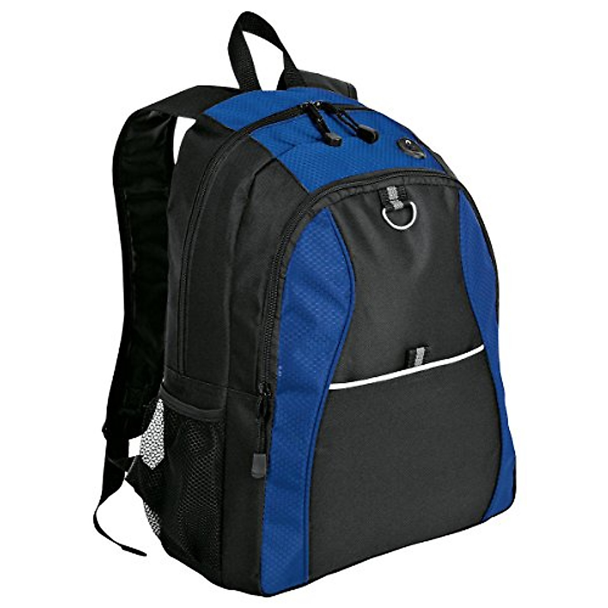 Port Authority Contrast Honeycomb Backpack OSFA Twilight Blue/ Black