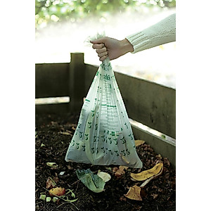 Brabantia Compostable Bin Liners, Size K, Litre, 10 Bag roll