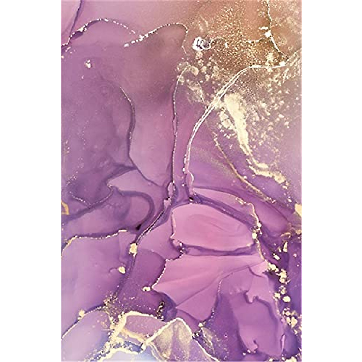 Modern Carpet, Abstract Watercolor Pink Gold Purple Rug, for Bedroom Bedside Living Room Kitchen Floor Non-Slip Washable Mat Rugs,B,100 * 150cm